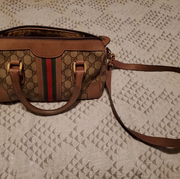 Gucci | Bags | Gucci Satchel W Strap | Poshmark